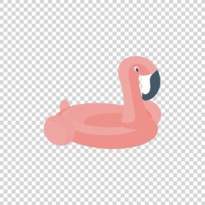 플라밍고 튜브 png 투명배경 일러스트 다운로드 - 어반브러시 PNG