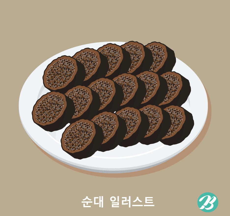 순대 일러스트 ai 무료다운로드 - 어반브러시