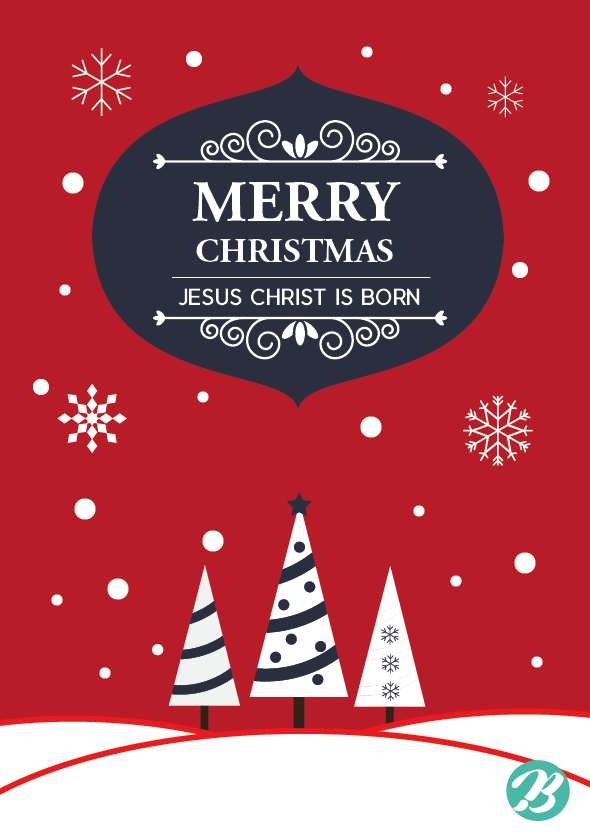 성탄절 포스터 ai 일러스트 무료다운로드 - christmas poster illustration - 어반브러시